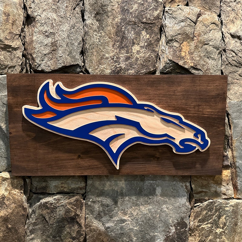 Denver Broncos Sign - Etsy