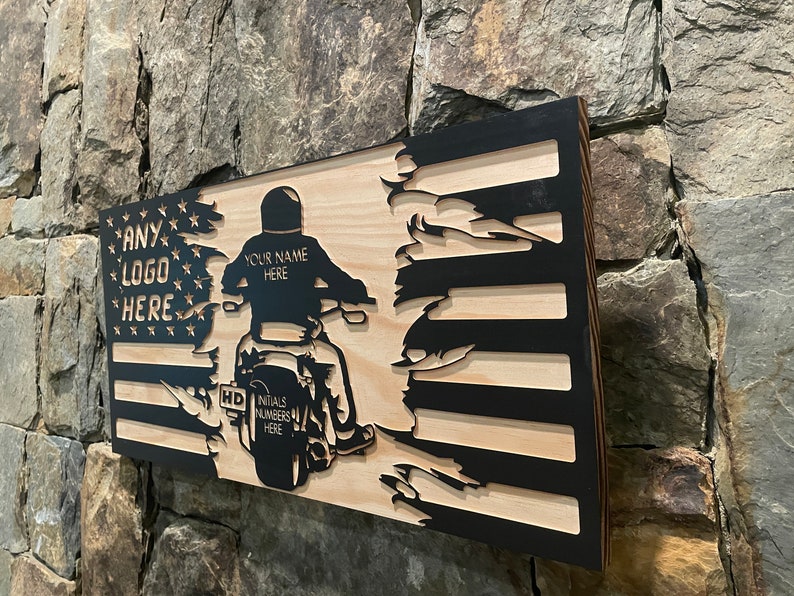 Customizable Motorcycle/biker Flag - Etsy