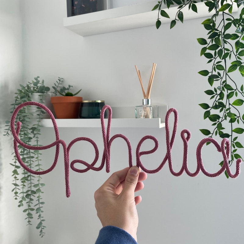 Wire Names for Bedroom - Etsy UK