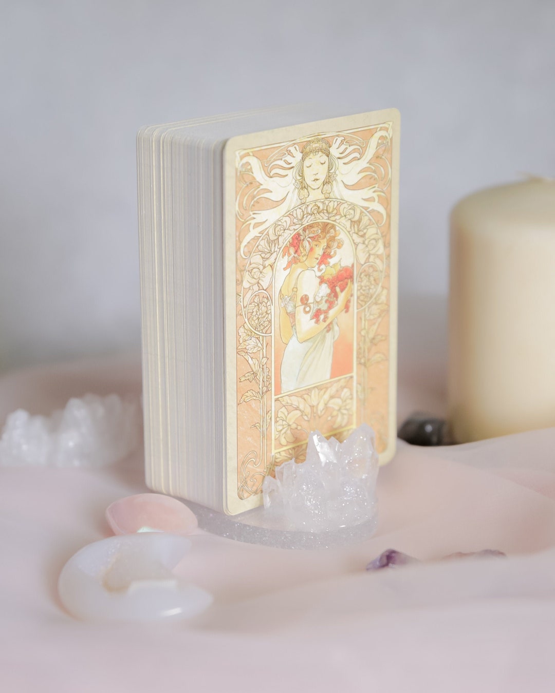 Resin Tarot Deck Display Stand | Tarot Deck Holder, Crystals ...