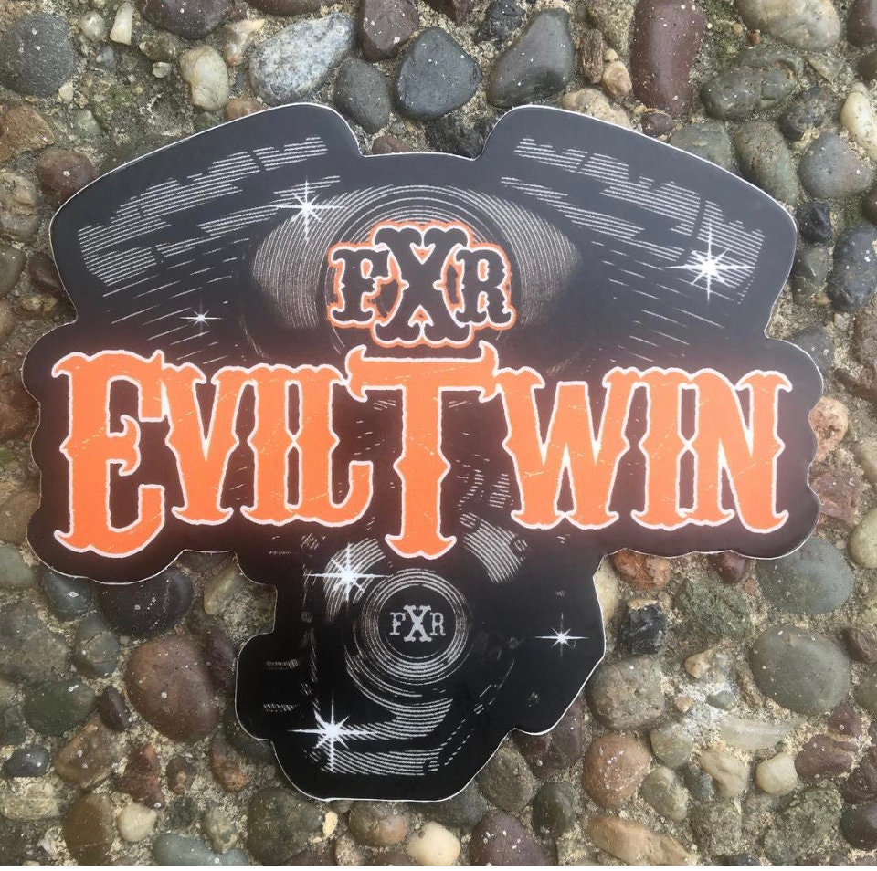 Evil Twin FXR decal FREE SHIPPING | Etsy