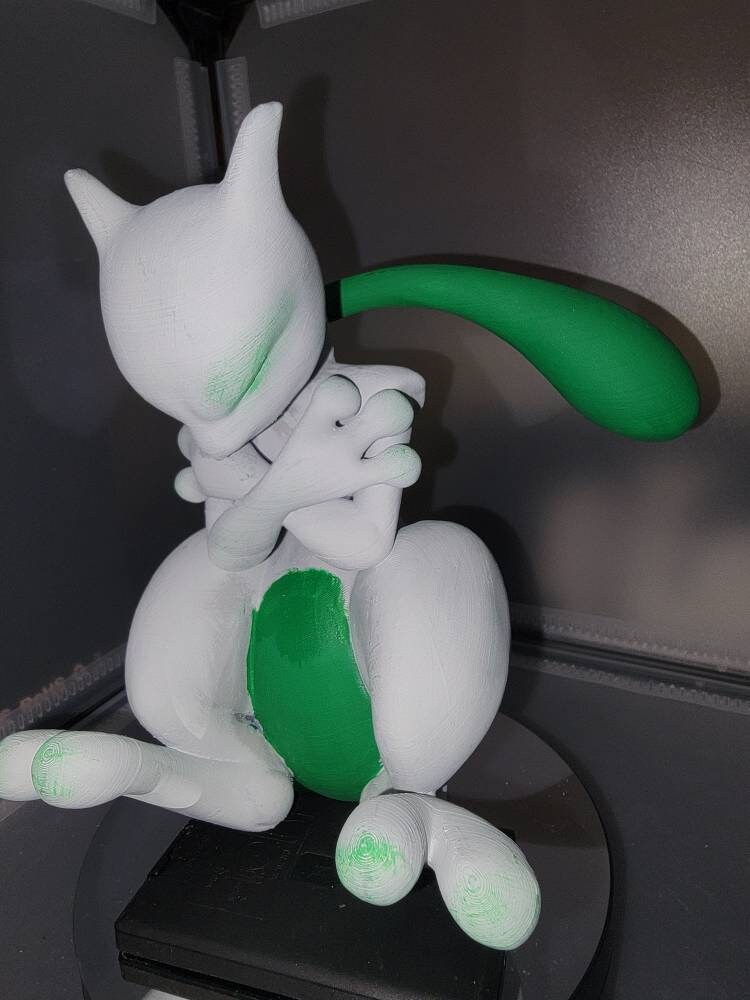 Mewtwo Statue - Etsy