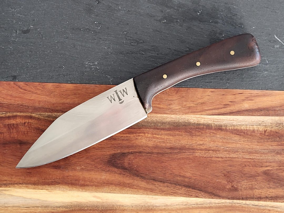 Hand Forged Camping Knife - Made From Tough 52100 Steel - Etsy