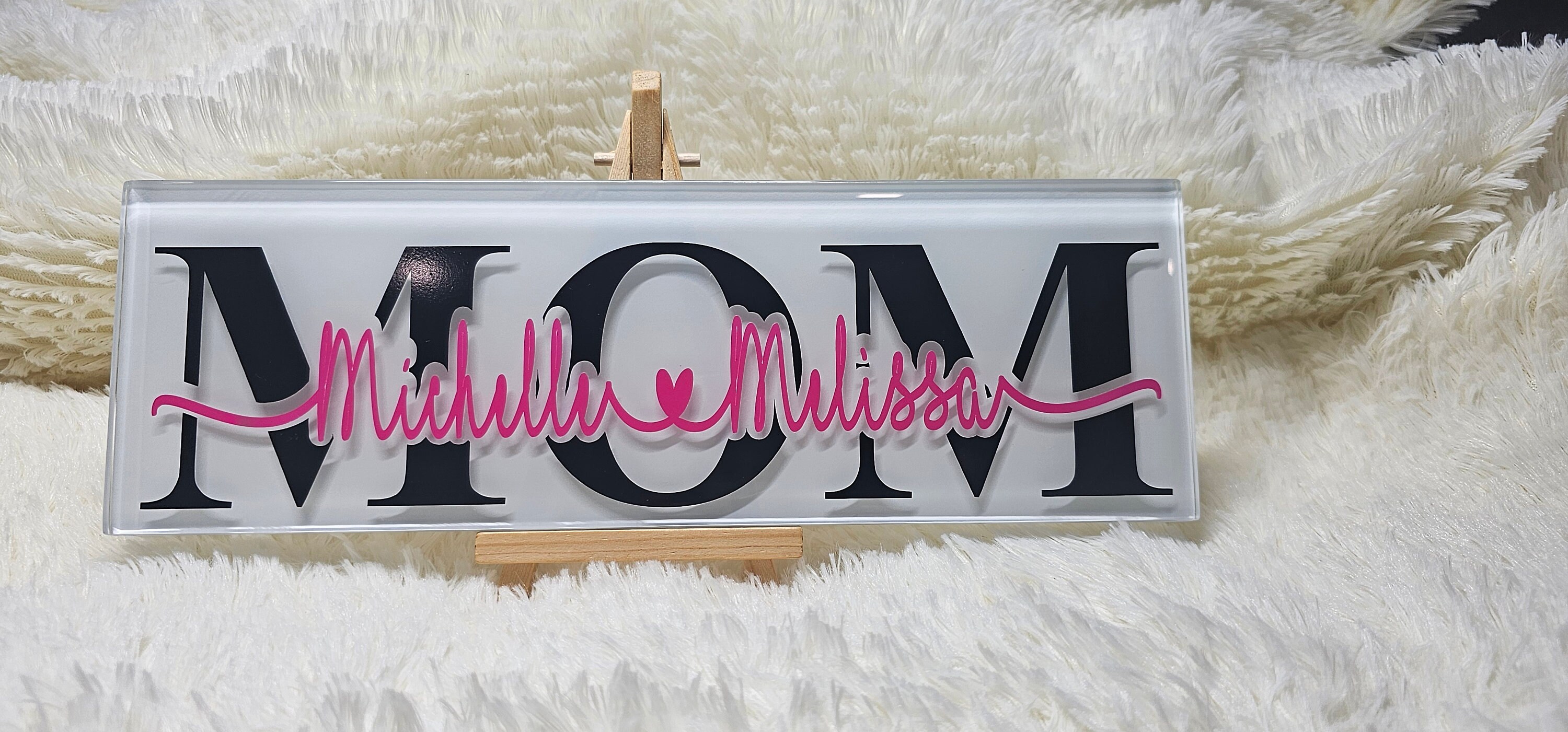 Mother's Day Gift | Mom Display Glass Tile - Etsy