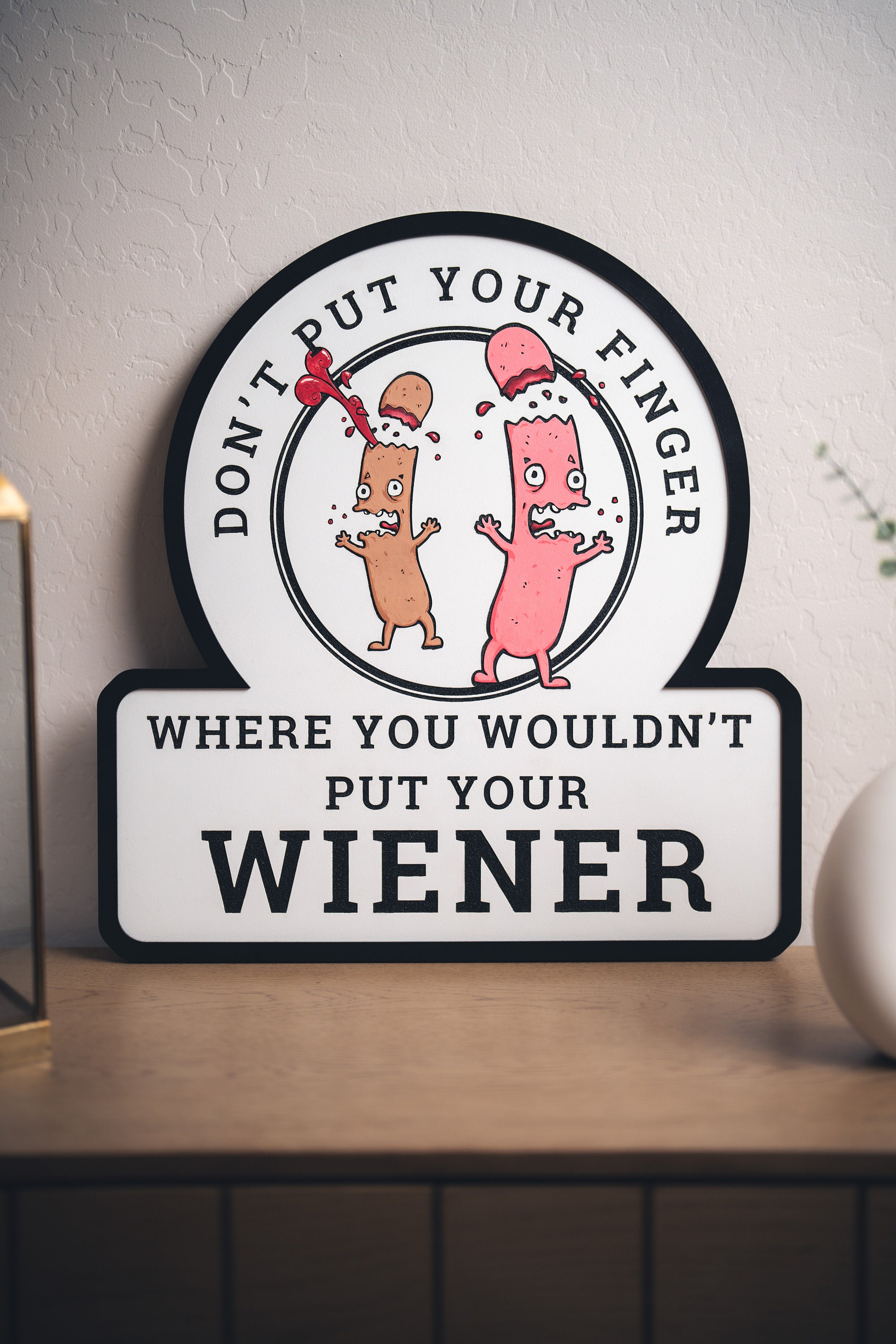 Wiener Sign - Laser Files - Etsy