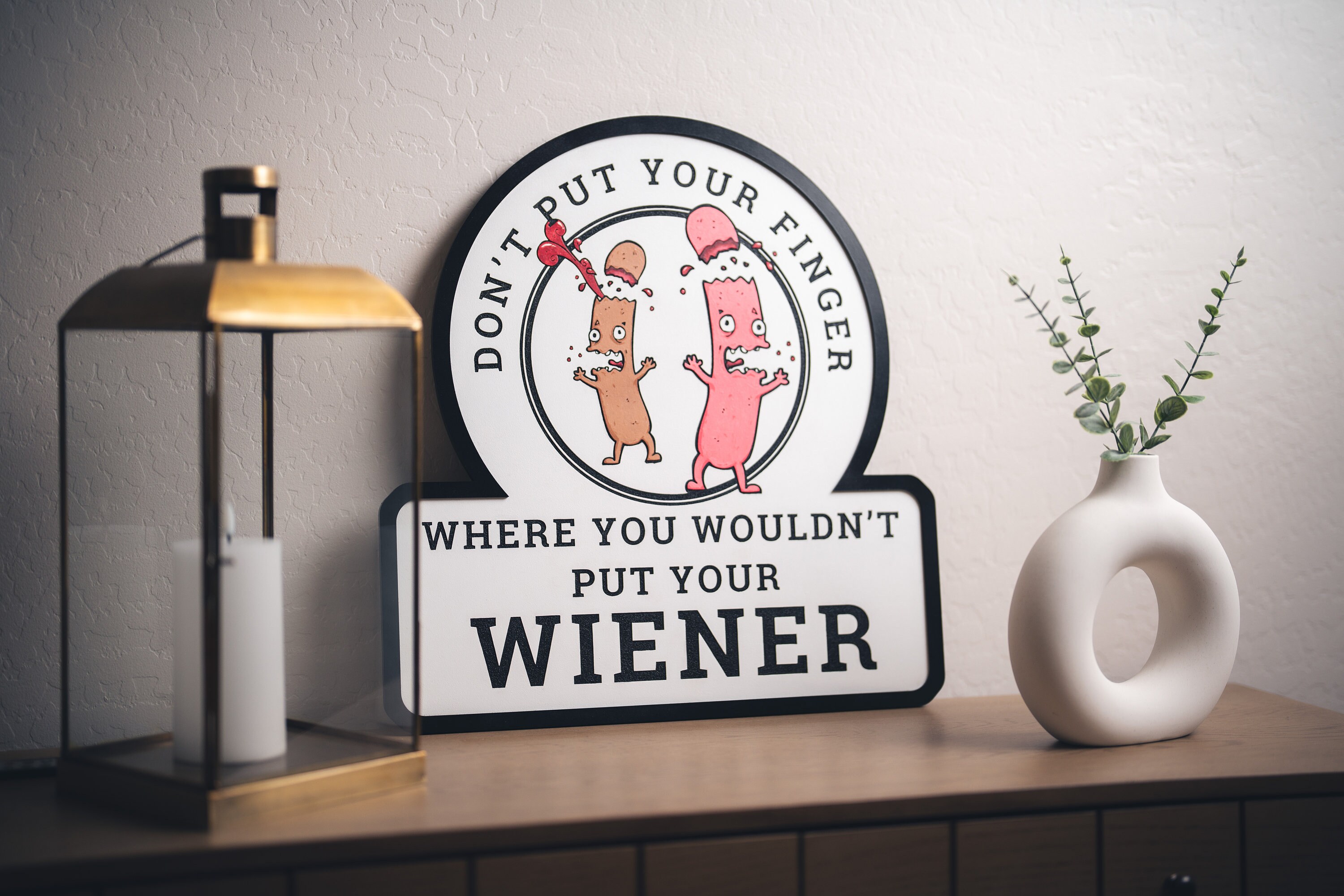 Wiener Sign - Laser Files - Etsy