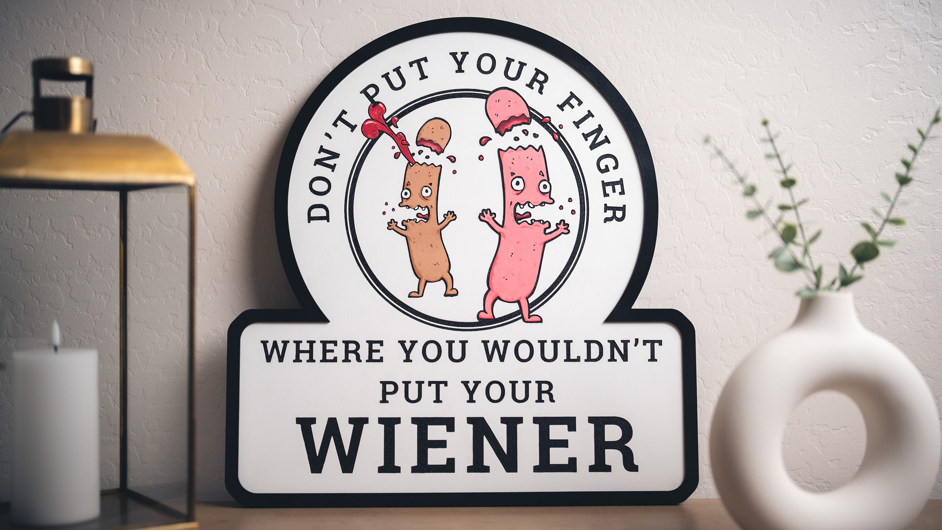 Wiener Sign - Laser Files - Etsy