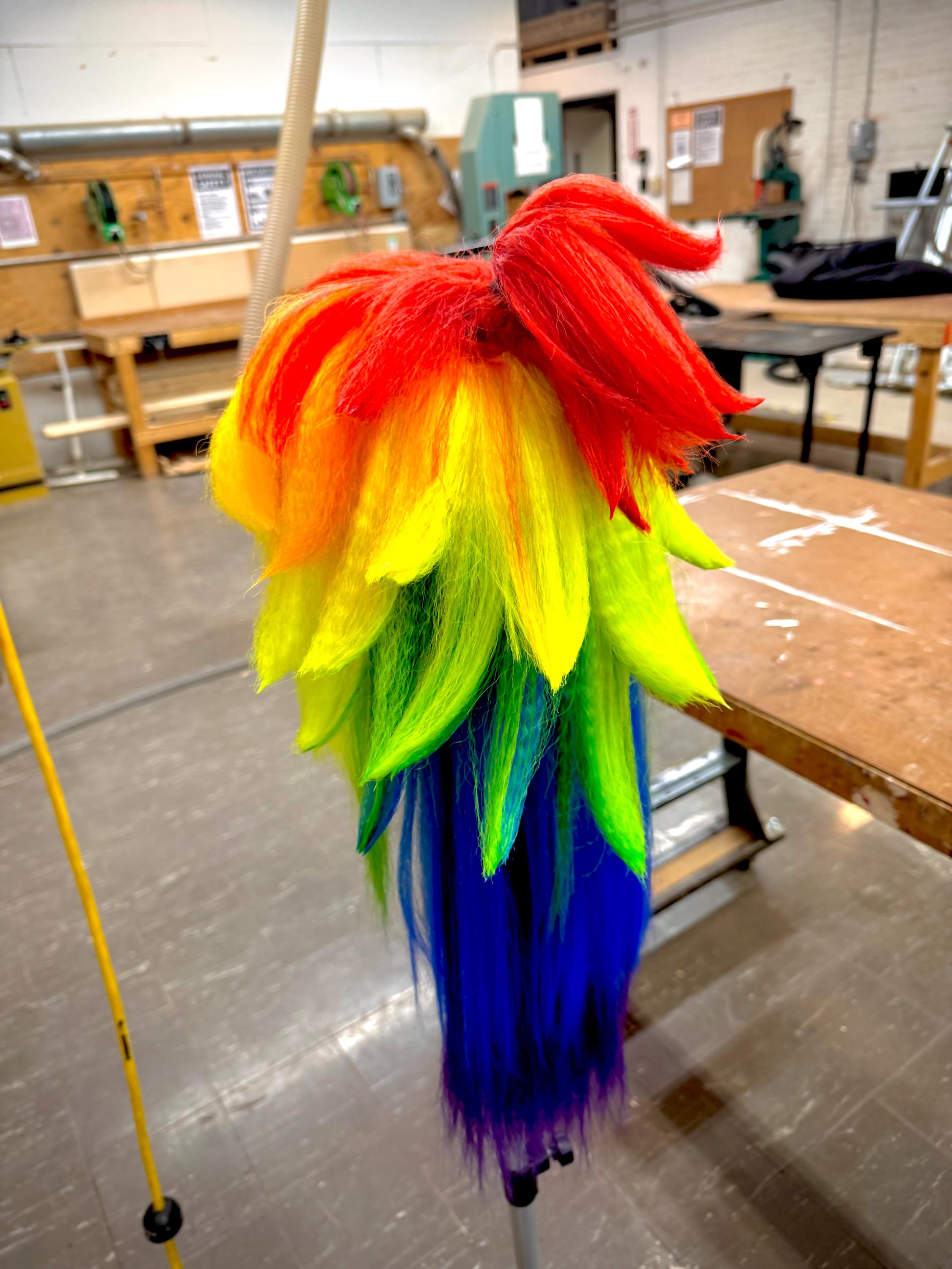 Rainbow Dash My Little Pony Rainbow Cosplay Wig - Etsy