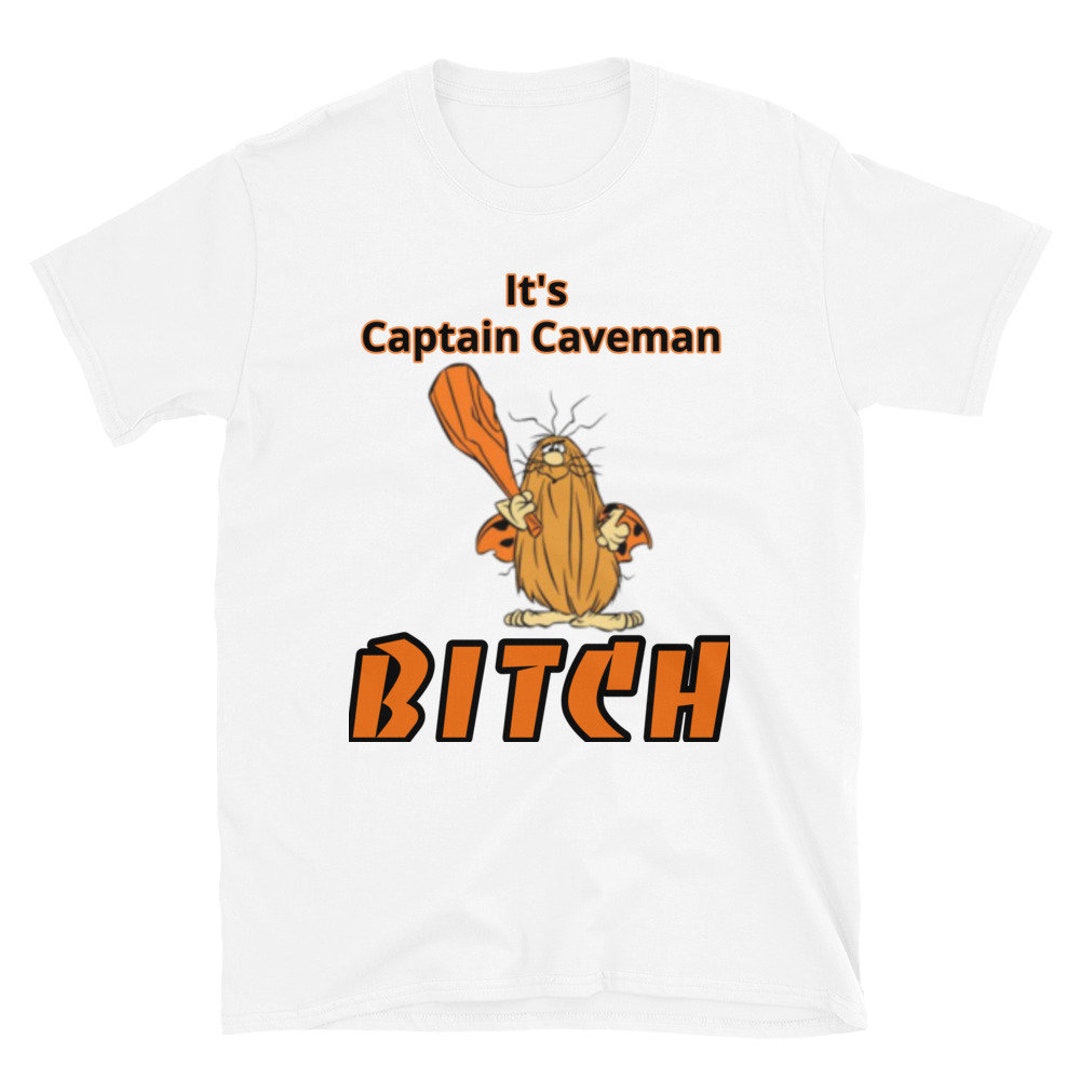 Captain Caveman T-shirt - Etsy