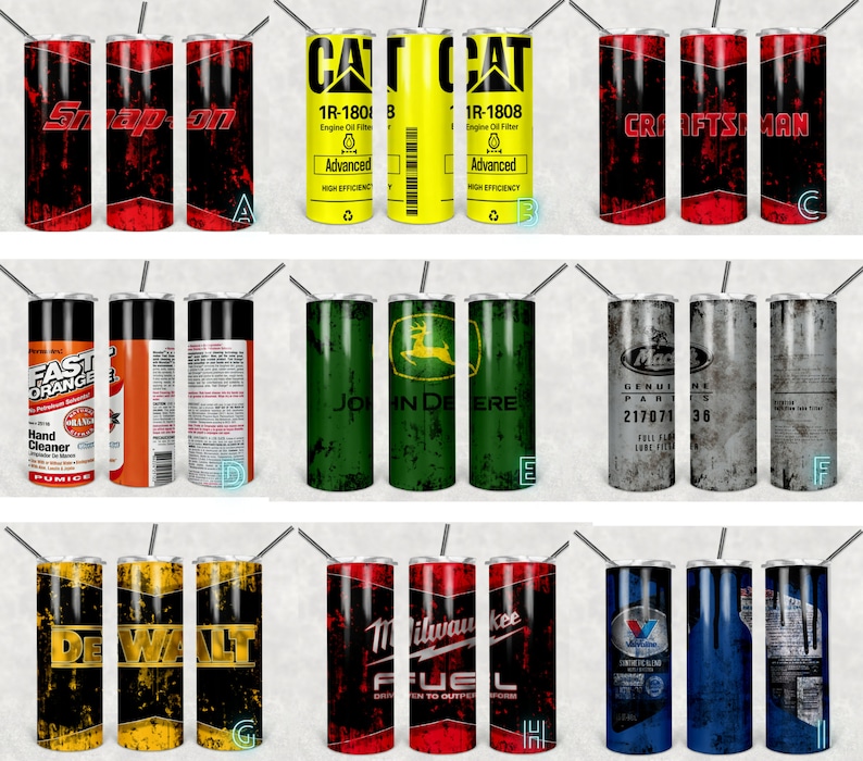 Mechanic Cups, Reusable Tumbler for Car Guy, 20oz Skinny Tumbler With ...