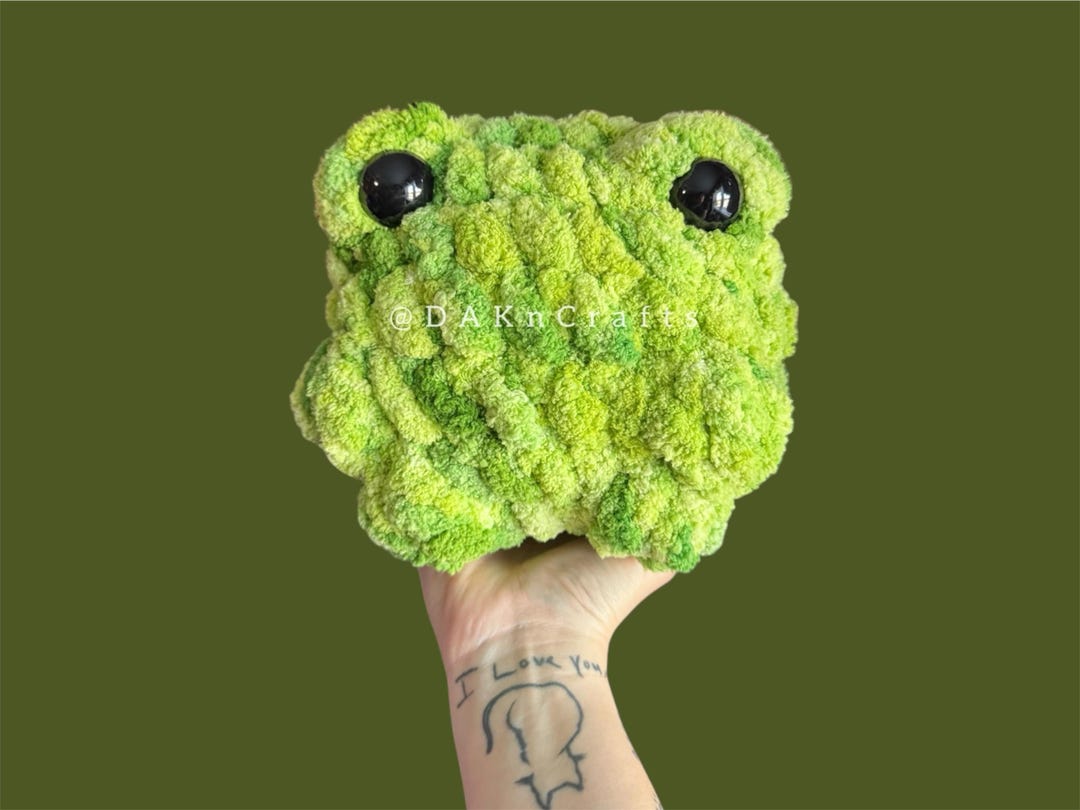 Frog Plushie | Frogs Plush | Crochet | Decor | Gift Ideas | Toad ...