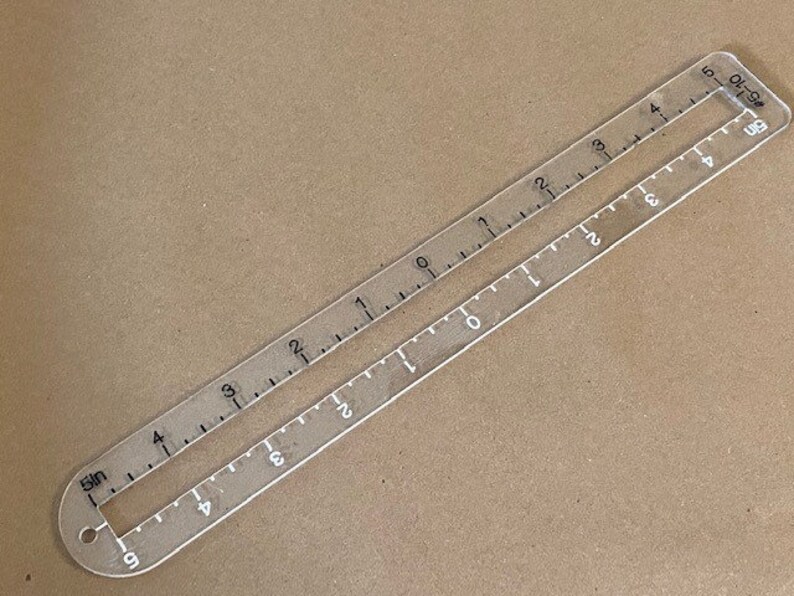 Acrylic Zipper Pocket / Overlay Template - Etsy