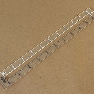 Acrylic Zipper Pocket / Overlay Template - Etsy