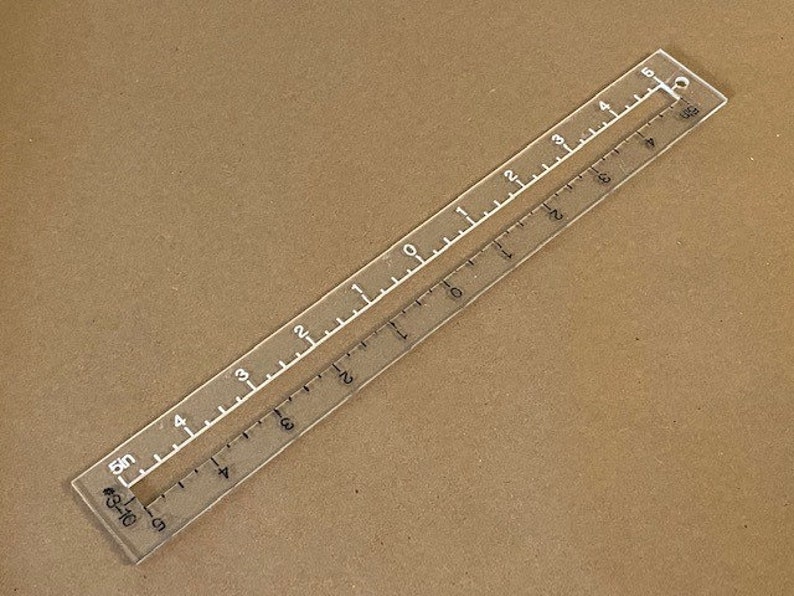 Acrylic Zipper Pocket / Overlay Template - Etsy