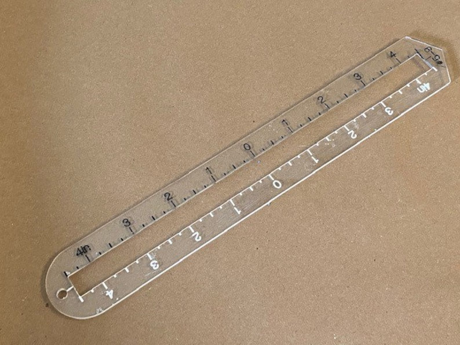 Acrylic Zipper Pocket / Overlay Template - Etsy