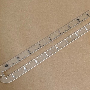 Acrylic Zipper Pocket / Overlay Template - Etsy