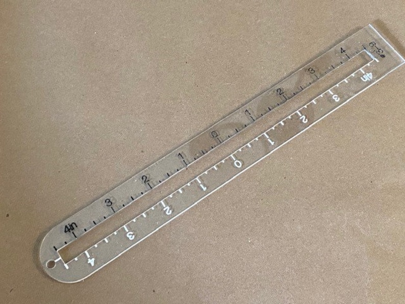 Acrylic Zipper Pocket / Overlay Template - Etsy