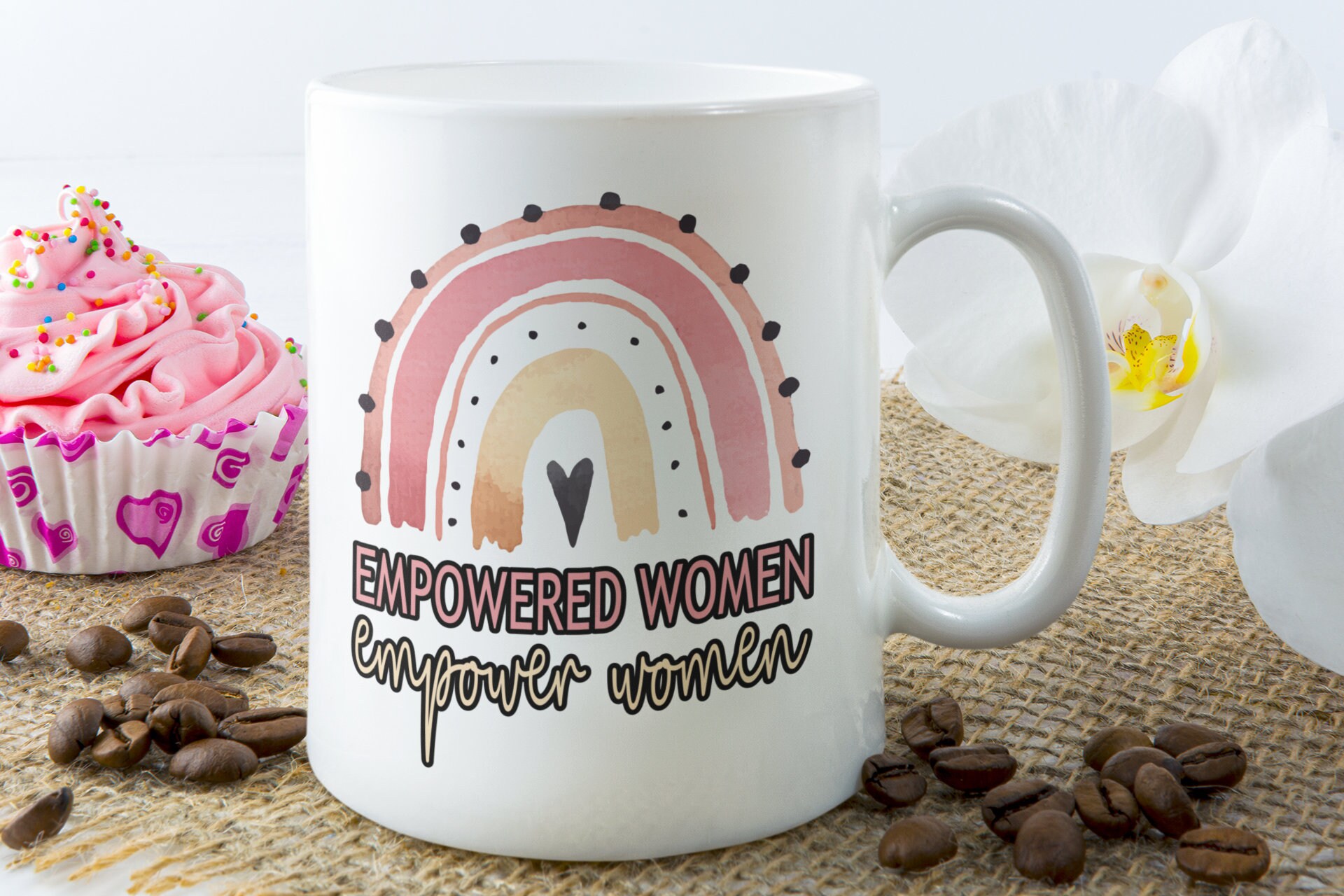 Empowered Women Empower Women Mug Feminist Mugs Feminist Etsy