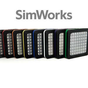 Simworks Iflag V3 | Sim Racing LED Display for Simhub | Plug & Play USB ...
