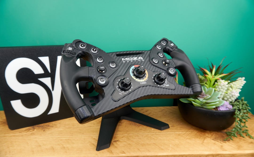 3D Printed Moza Wheel Stand With Quick Release Wall or Stand - Etsy