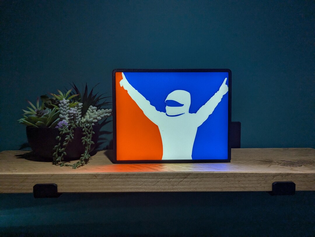 Custom 3D Printed USB LED Lightbox, Lamp Personalized Business Logo ...