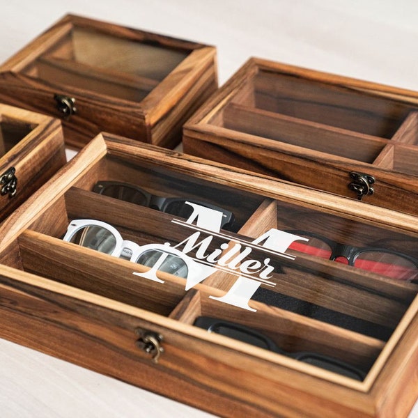 Wood Glasses Case - Etsy