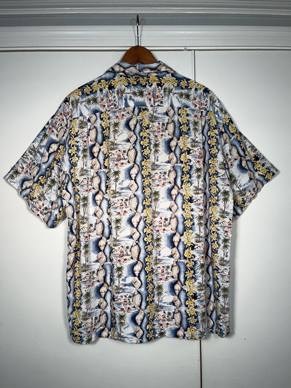 Hawaiian Shirt Iolani Vintage Made in Hawaii Short Sl… - Gem