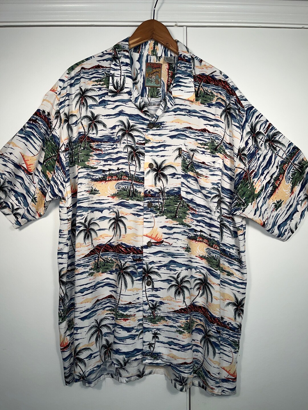 Aloha Shirt Pineapple Connection Shirt Size XL Casual Button Down - Etsy