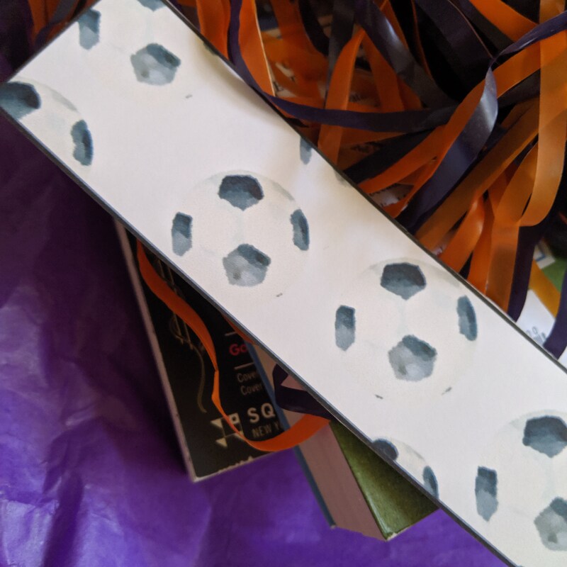 Soccer Bookmark - Etsy