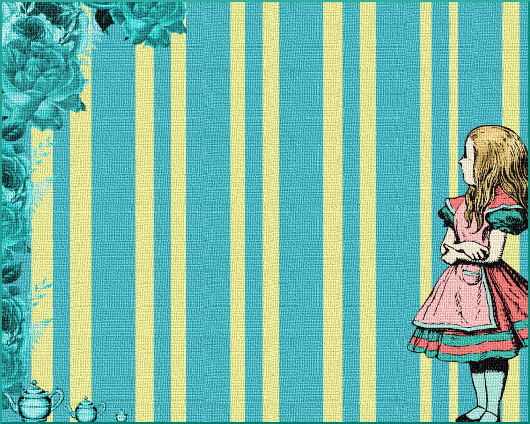 Victorian Alice (victorian Wallpaper #2) - Etsy