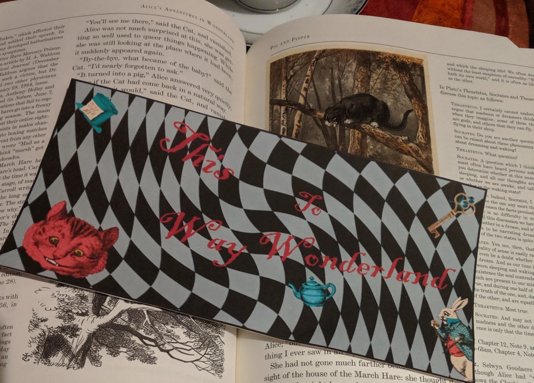 This Way to Wonderland (sign) - Etsy