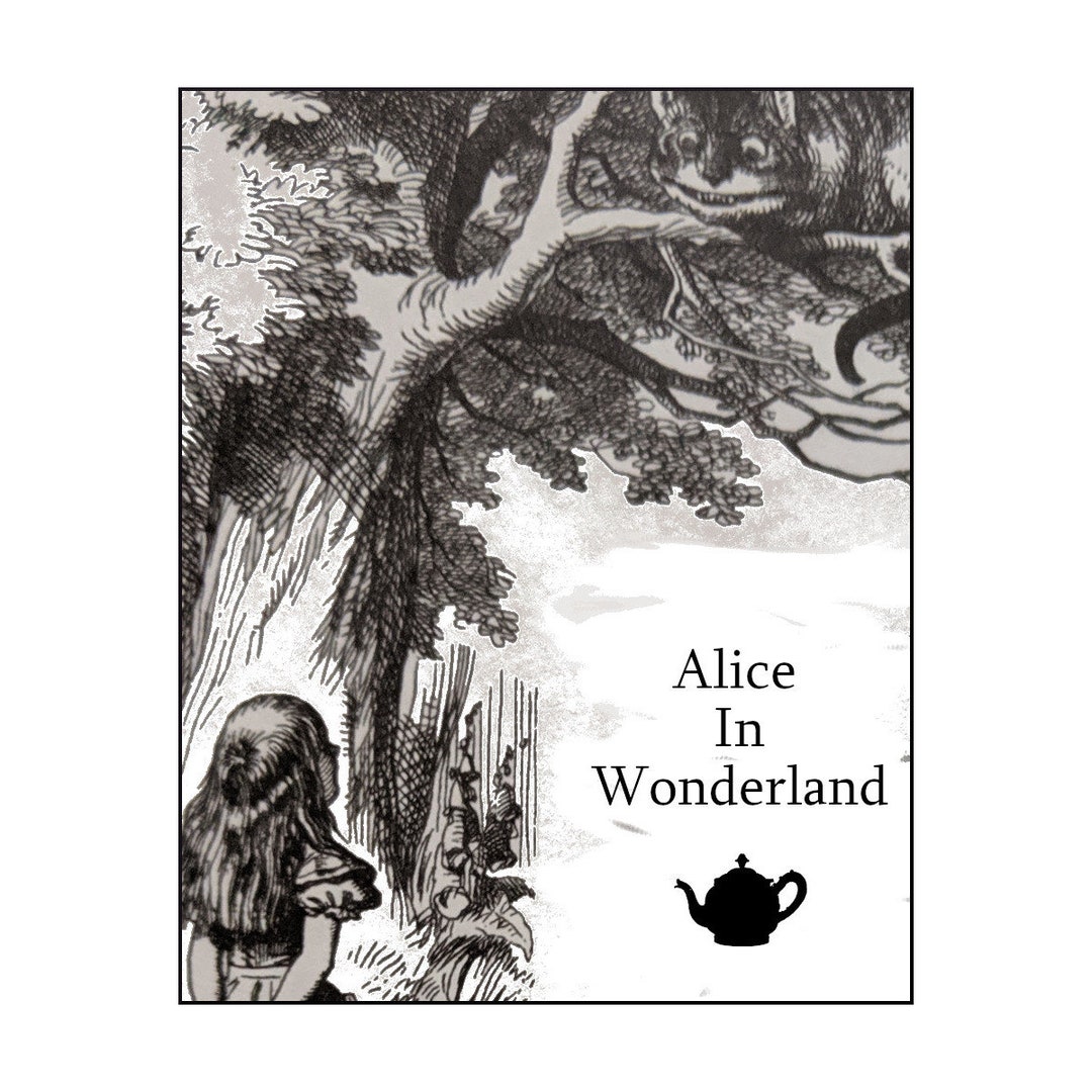 Alice & Cheshire Cat Wall Decor - Etsy