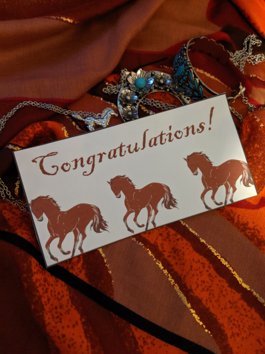 Horse Congratulations Card - Etsy