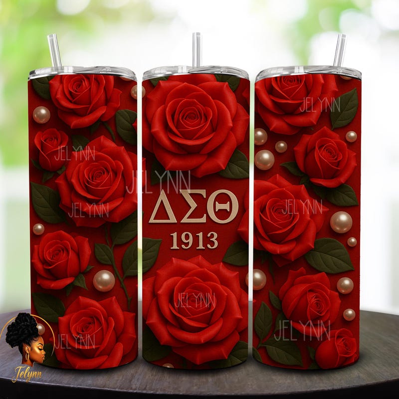 Delta Sigma Theta Roses - Etsy