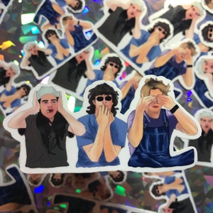 Dazed and Confused Trio Sticker | Laptop Stickers | Water Bottle ...