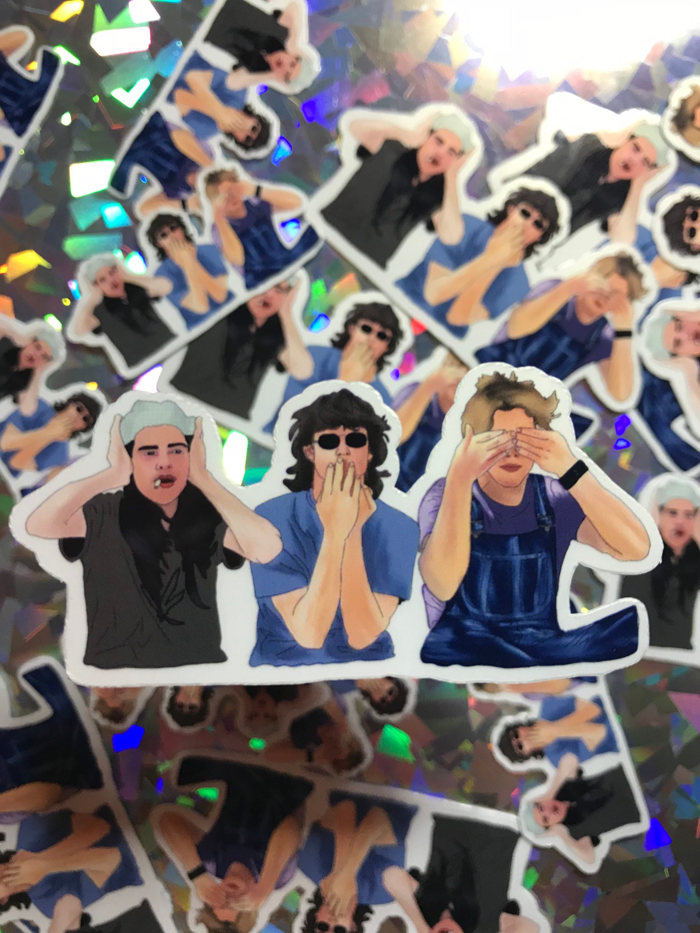 Dazed and Confused Trio Sticker Laptop Stickers Water - Etsy