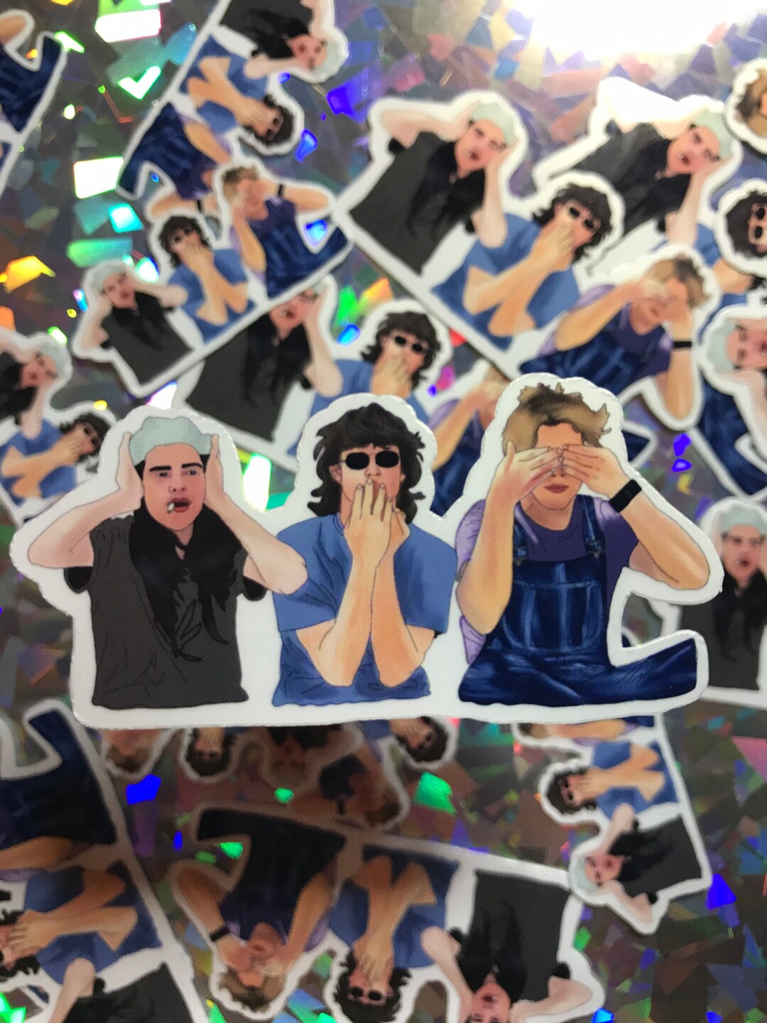 Dazed and Confused Trio Sticker | Laptop Stickers | Water Bottle ...