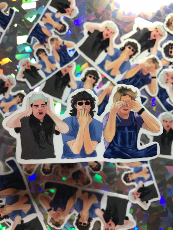 Dazed and Confused Trio Sticker Laptop Stickers Water - Etsy