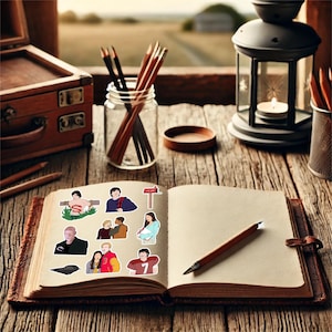 Smallville Sticker Sheet, Clark Kent, TV Show Sticker, Smallville - Etsy