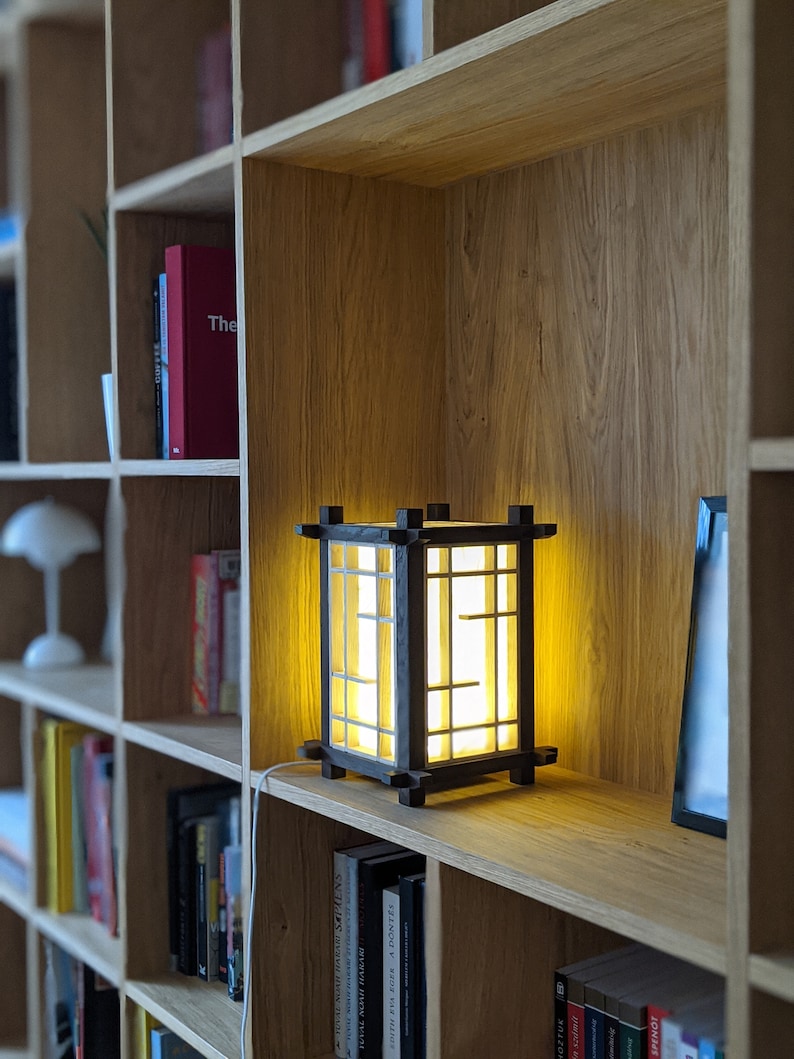 SHOJI Lamp Plans - Etsy