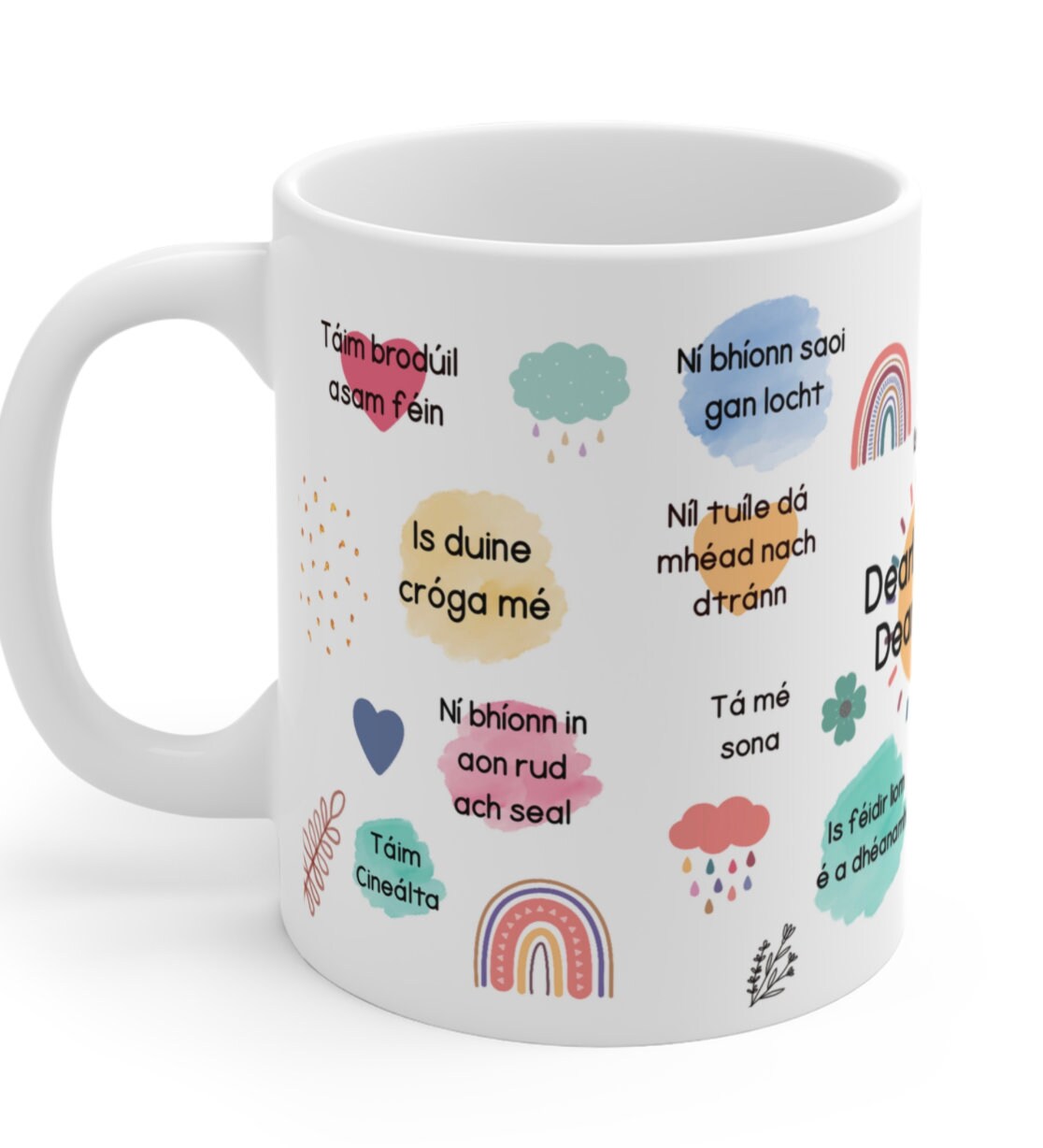 Irish Daily Affirmations, PNG, Digital Download, as Gaeilge ...