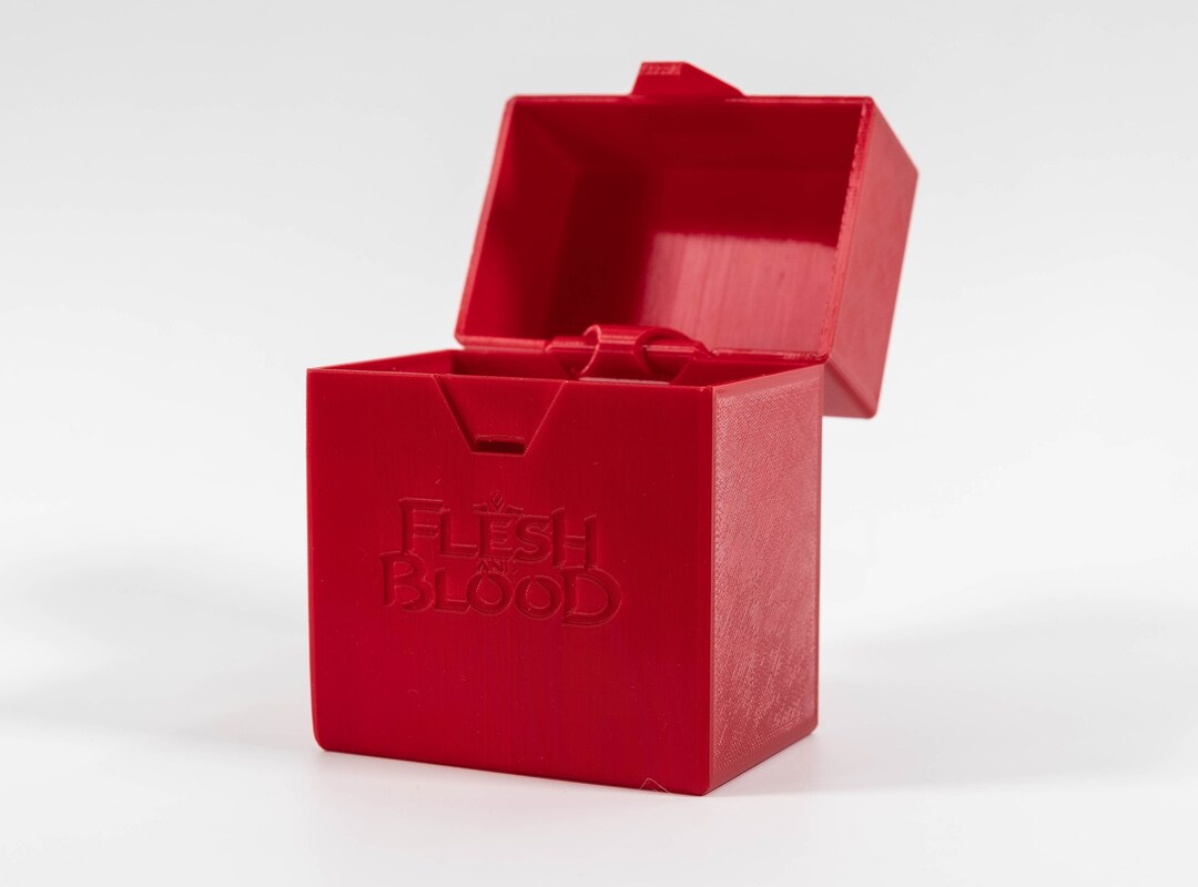 3D Printed Flesh & Blood Deck Box - Etsy