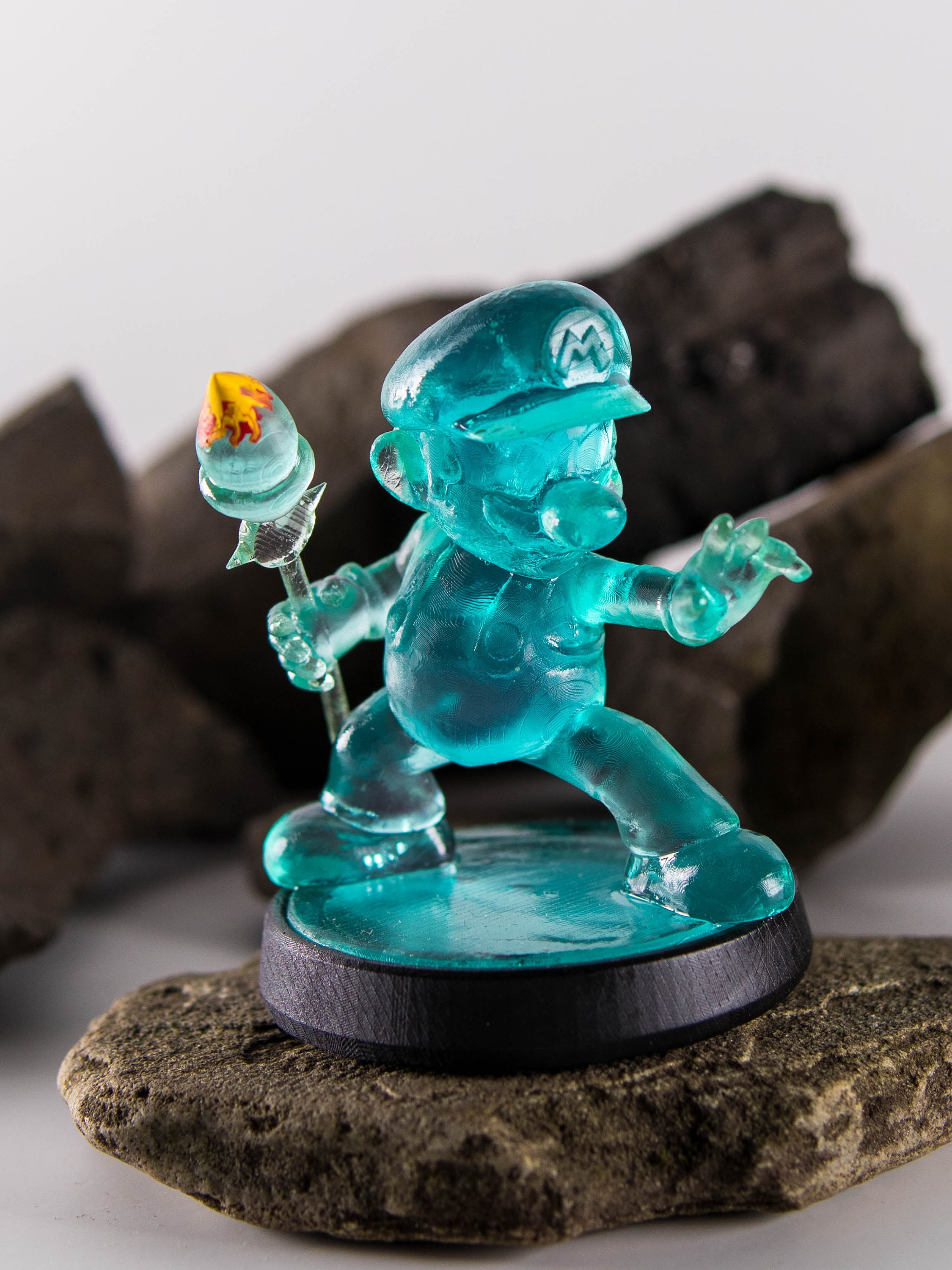 Shadow Mario Figure 3D Print | Etsy UK