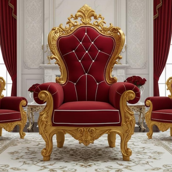 Queening Chair - Etsy