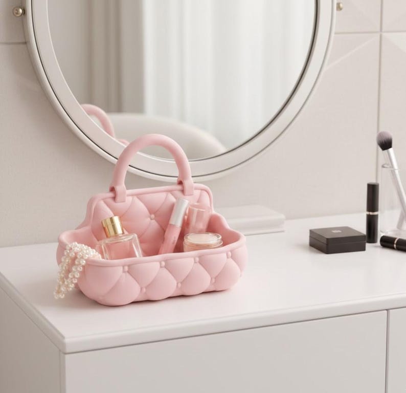 Handbag Jewelry Organizer STL File – 3D Printable Makeup & Jewelry ...