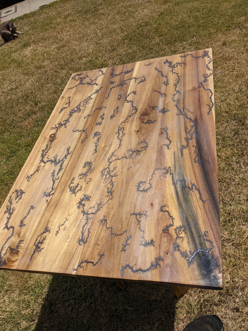 Small Electrified Table (made to Order) - Etsy