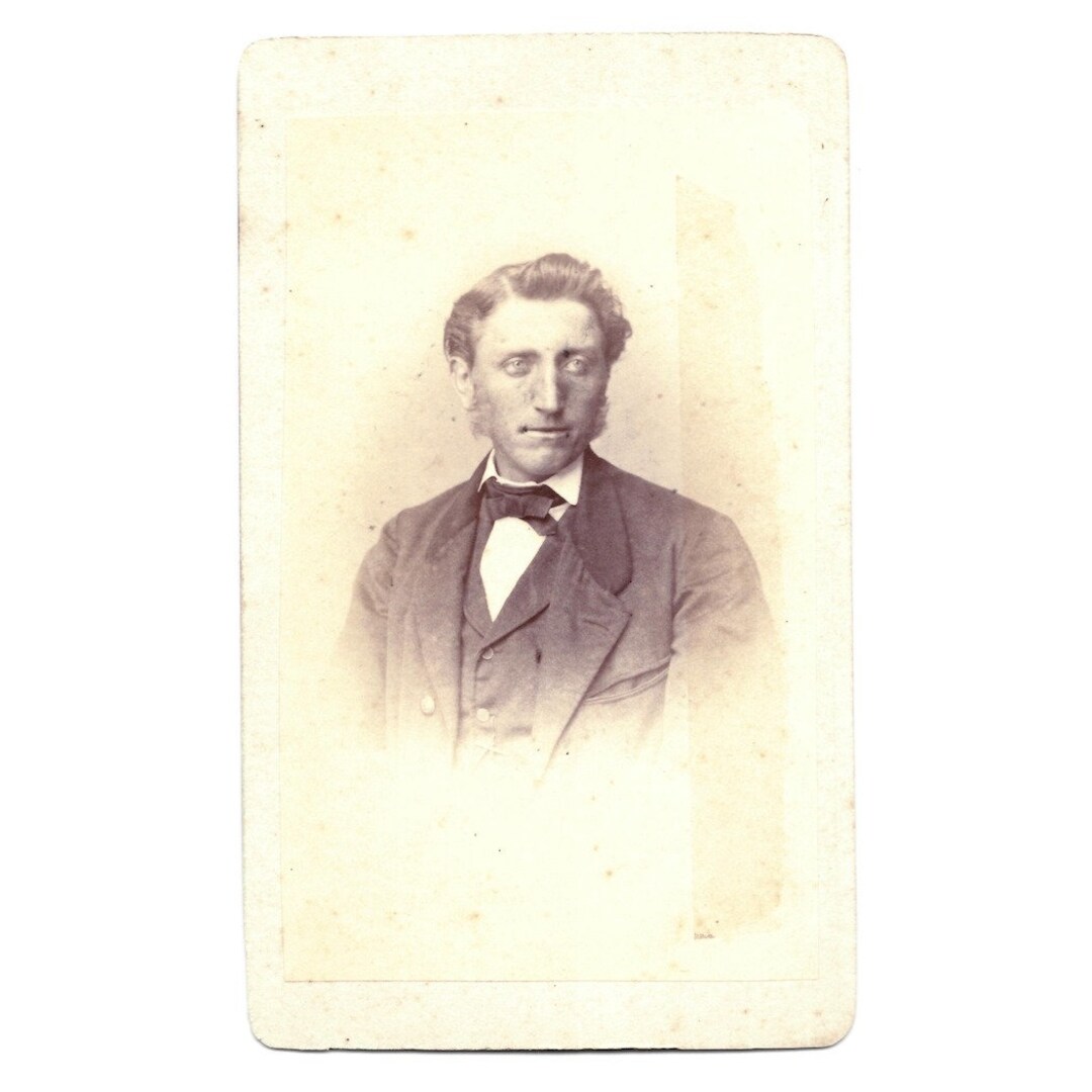 1880s 1890s Old Man Mutton Chops Facial Hair Schutz & Lachenmay CDV ...