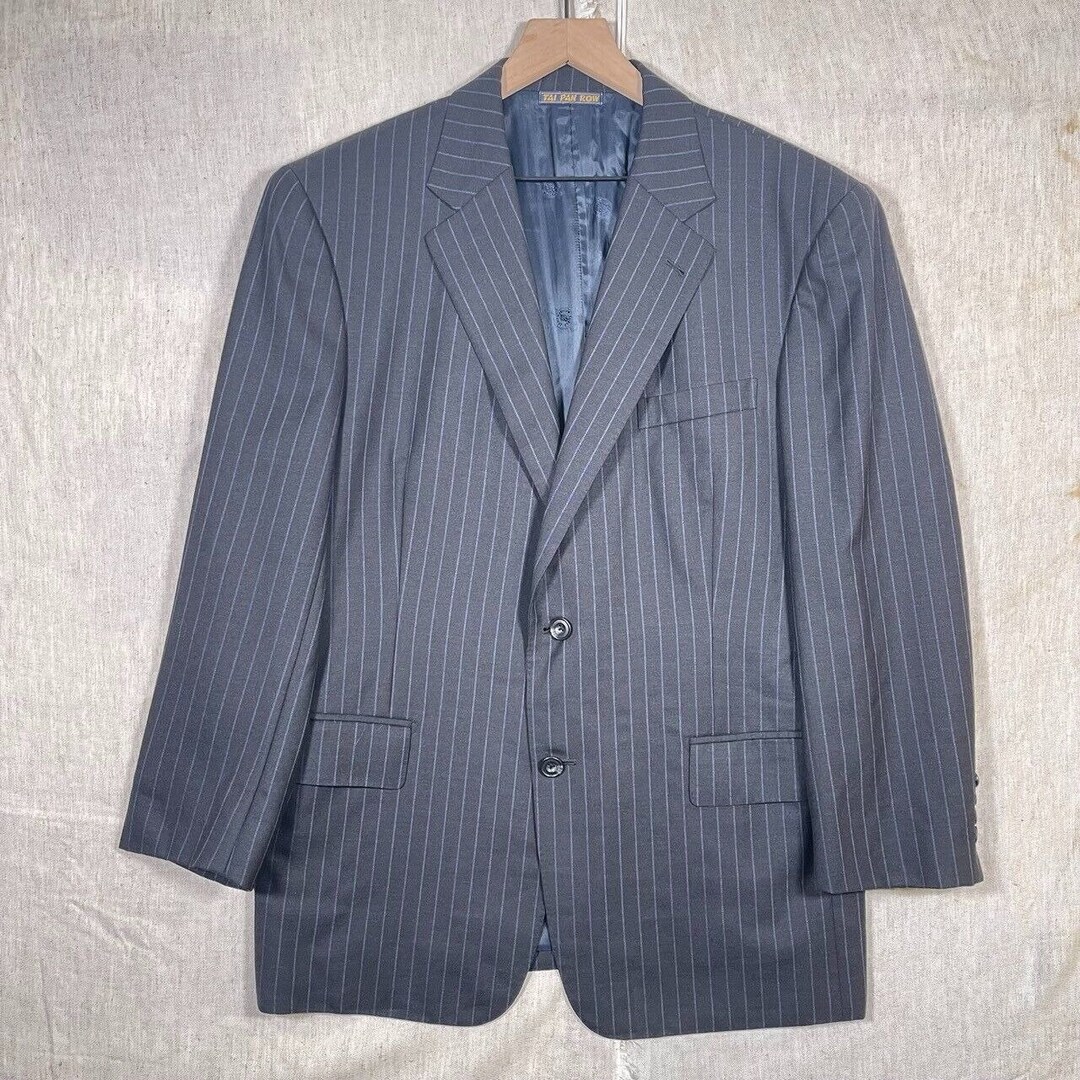 Vintage Bespoke Tailored Blazer, L/XL, US44, 2004 Tai Pan Row ...