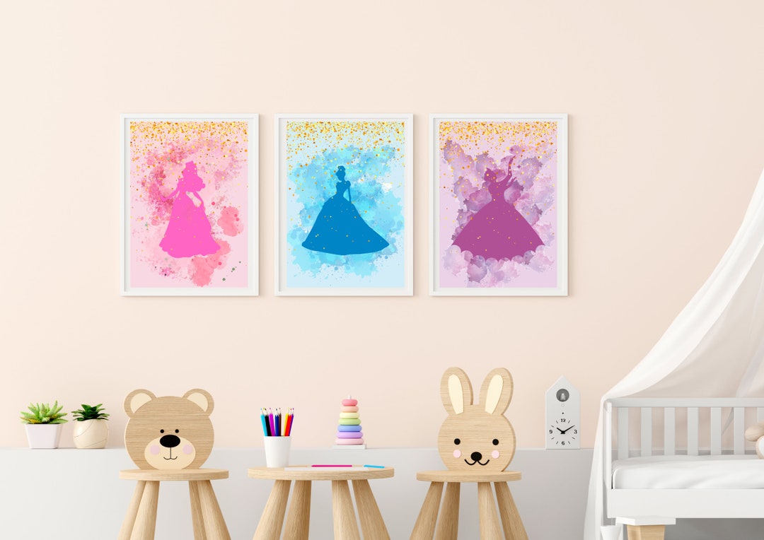 Princess Printable Wall Art - DIGITAL FILE - Etsy