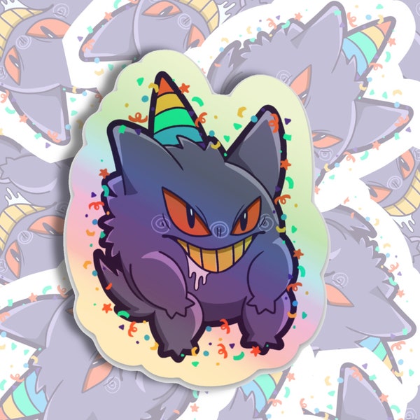 Gengar Party Decorations - Etsy